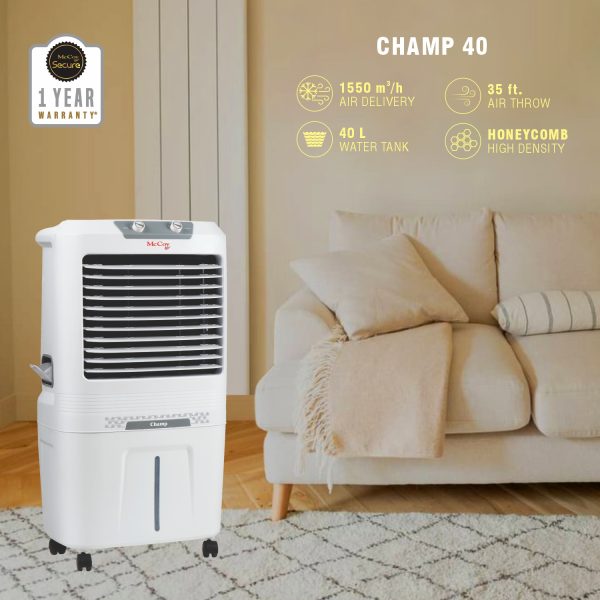 McCoy Air Cooler-Champ 40L DG - McCoy Appliances India