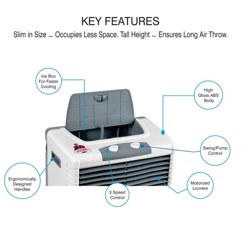 McCoy Air Cooler-Captain HC DG - McCoy Appliances India