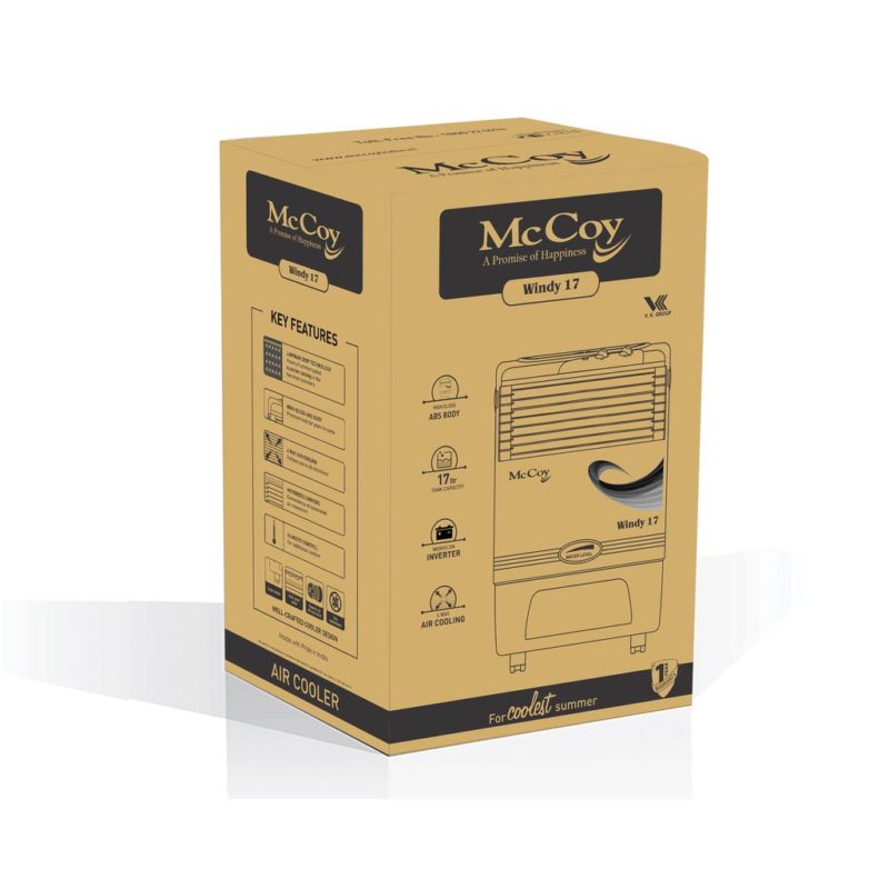 McCoy Air Cooler-Windy 17L HC - McCoy Appliances India