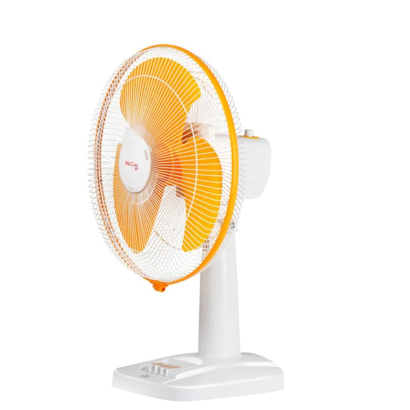 McCoy Table Fan -Zest HS 16" Yellow - McCoy Appliances India
