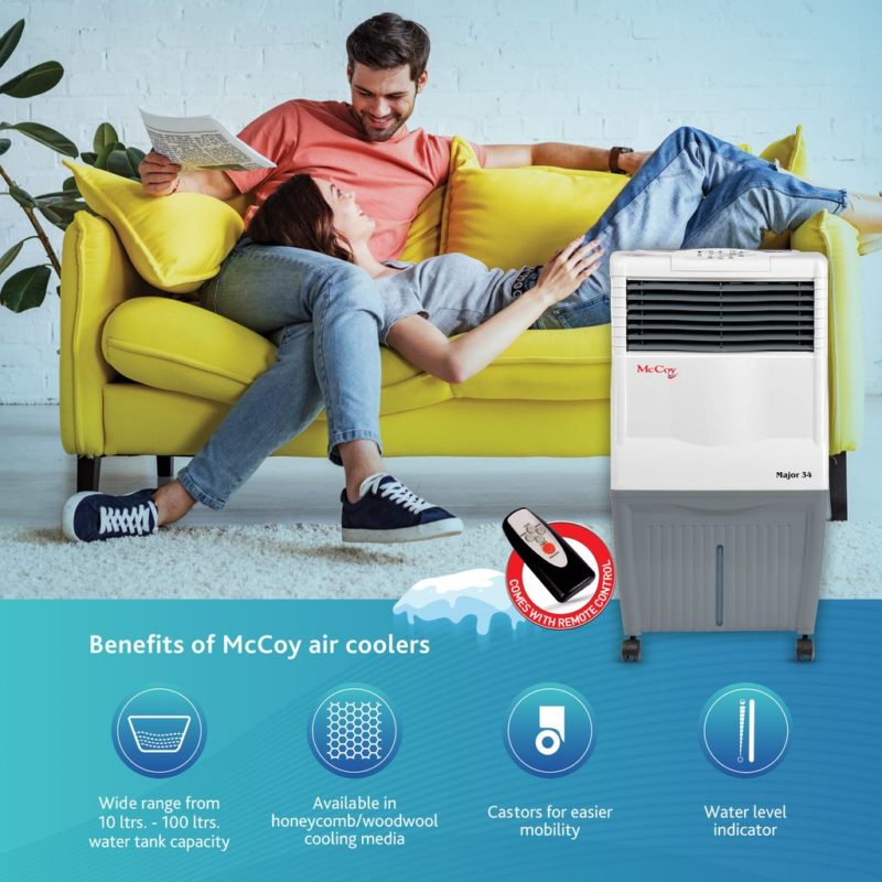 Mccoy Air Cooler-Major 34 - McCoy Appliances India