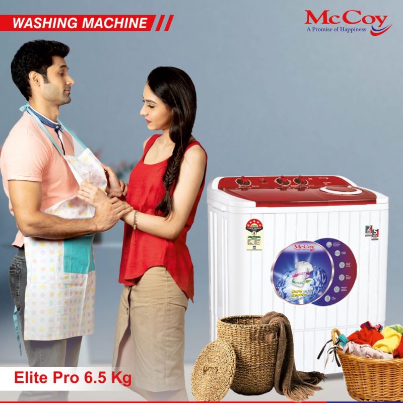 McCoy SA Washing MC 6.5-Elite Pro - McCoy Appliances India