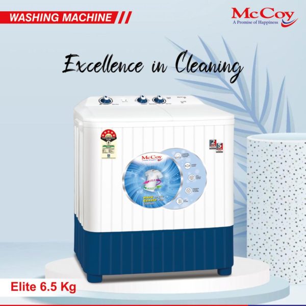 McCoy SA Washing MC 6.5-Elite - McCoy Appliances India