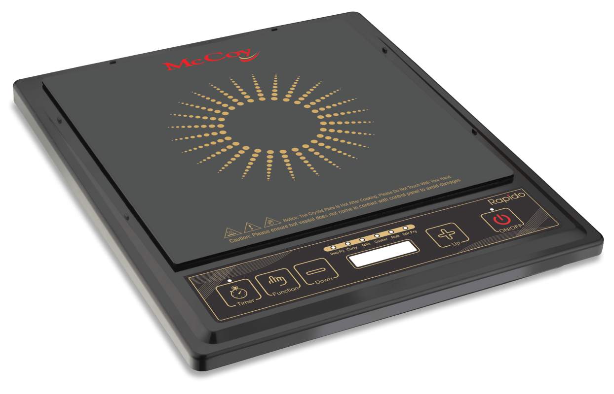 McCoy Induction Cooker-Rapido - McCoy Appliances India