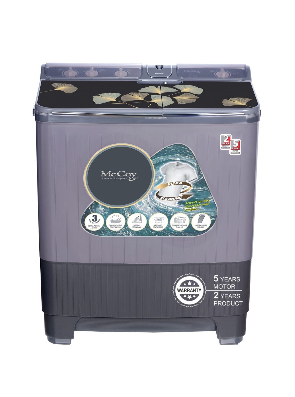 McCoy SA ComfortGLX1-85 Washing MC - McCoy Appliances India