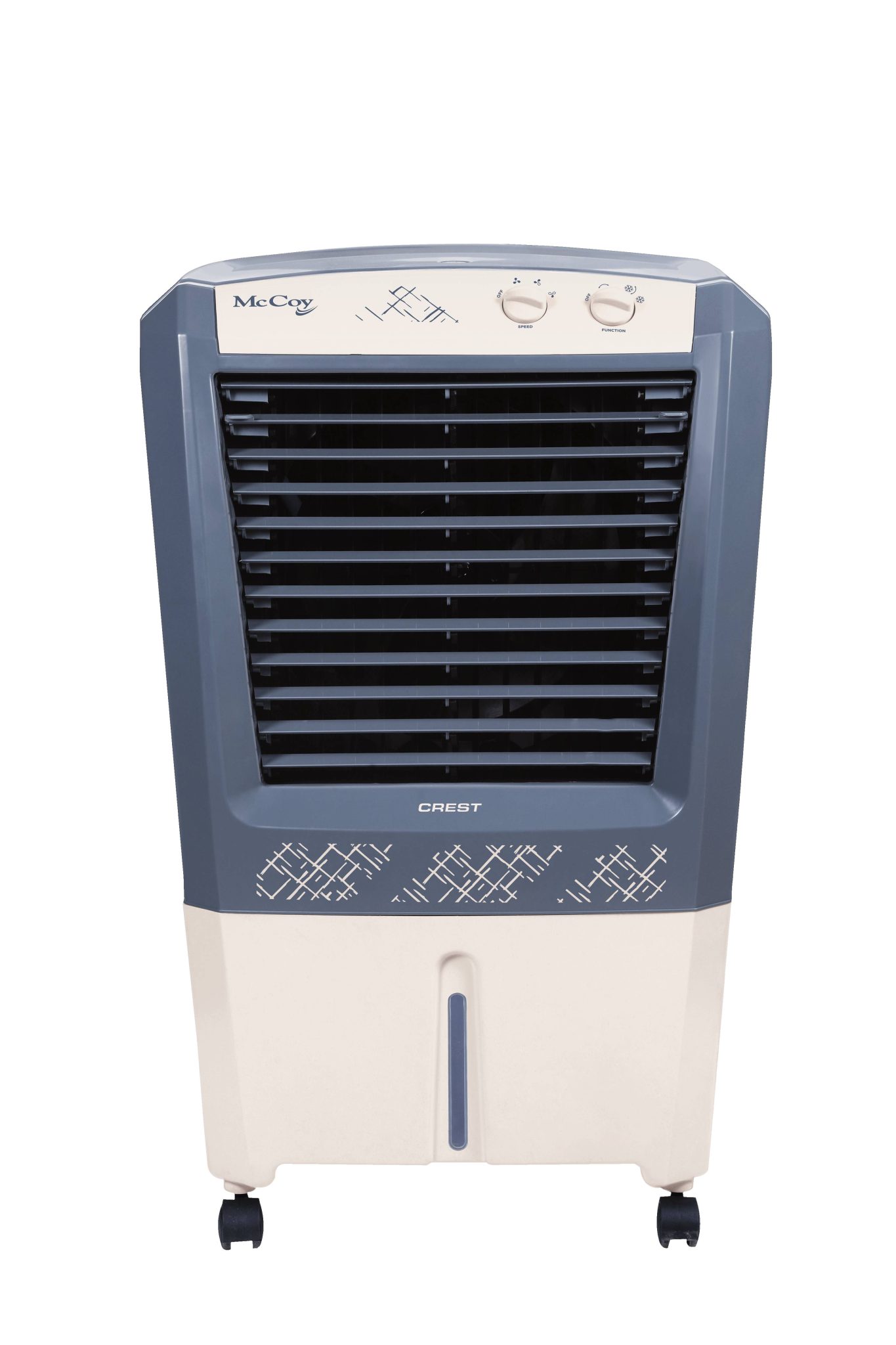 McCoy Crest (Fan Model) 36L / 50L Personal Air Cooler (Blue) - McCoy ...