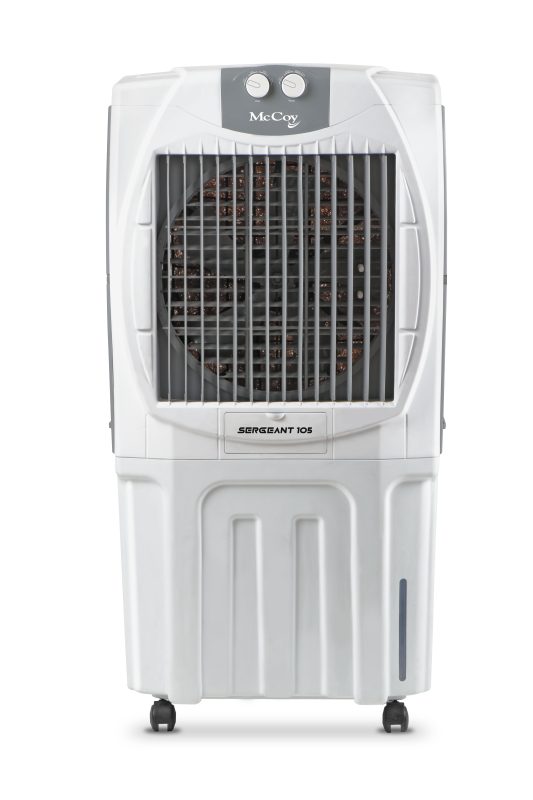 McCoy Sergeant 55L/80L/105L Desert Air Coolor (White / Grey) - McCoy Appliances India